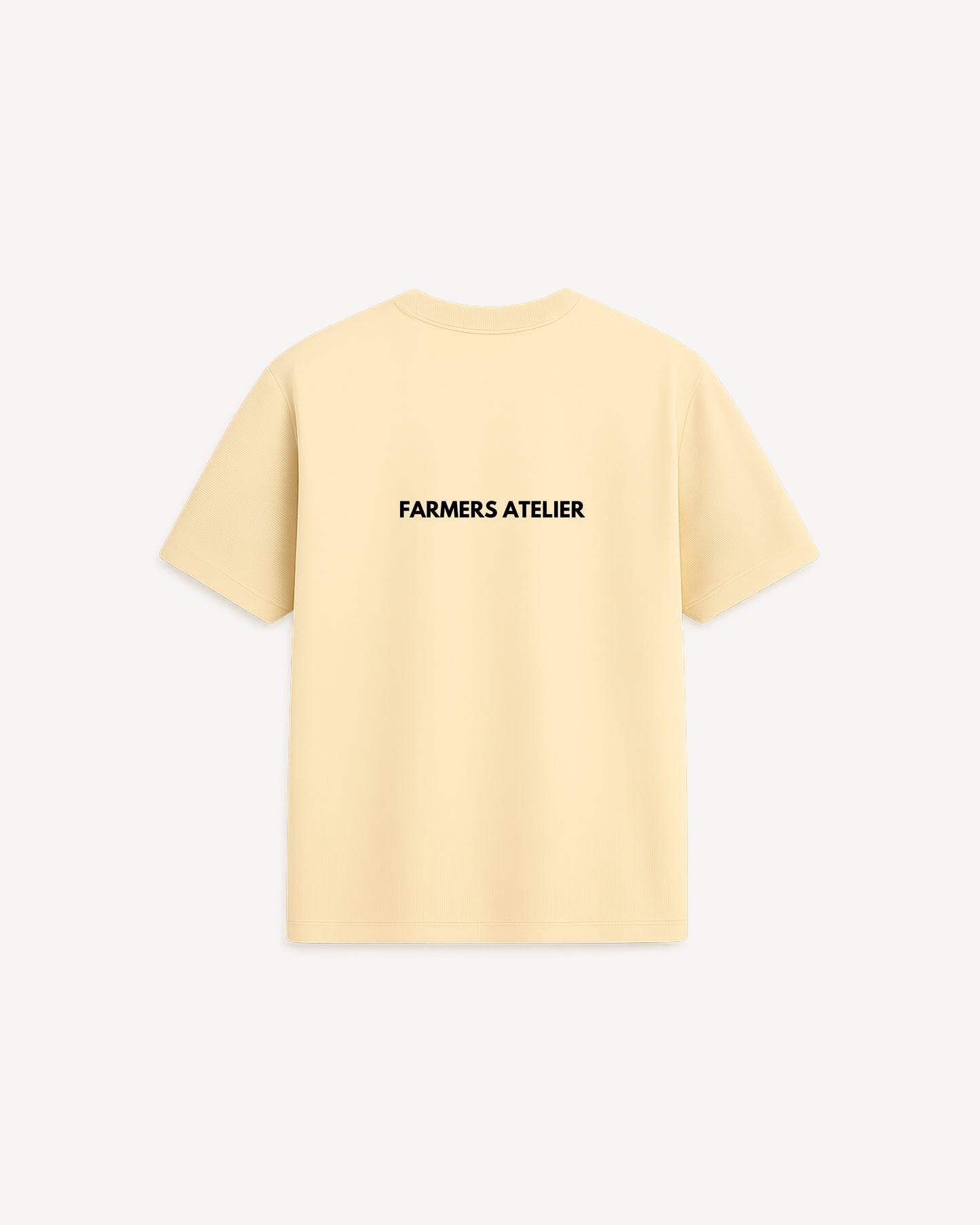 Signature tee | Butter yellow – FARMERS ATELIER